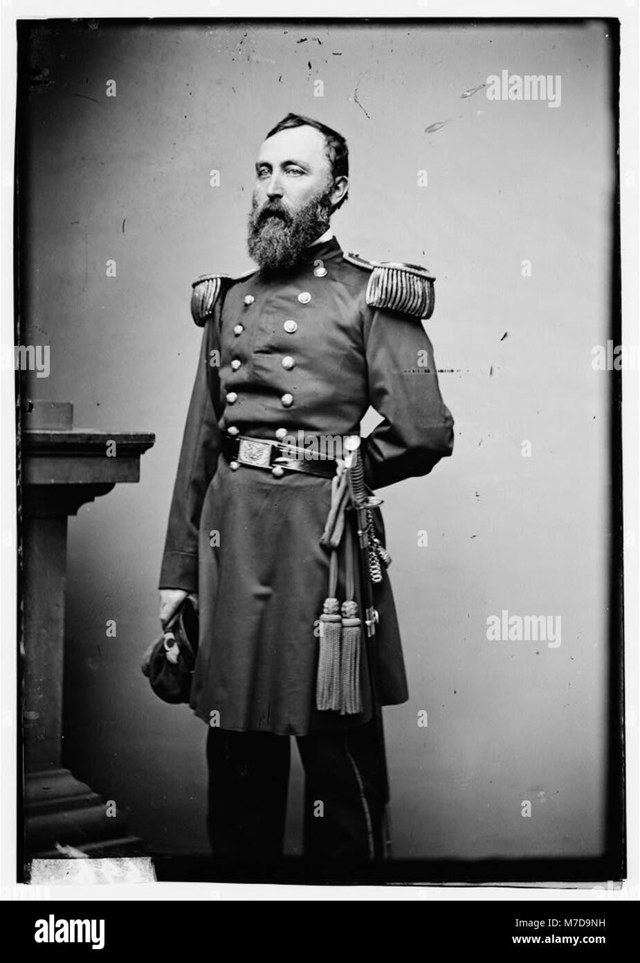A formal photograph of Colonel Jacob B. Sweitzer of the 62nd ...