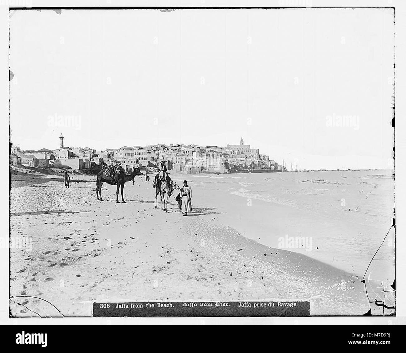 A view of Jaffa (also known as Joppa), an ancient port city in Israel ...