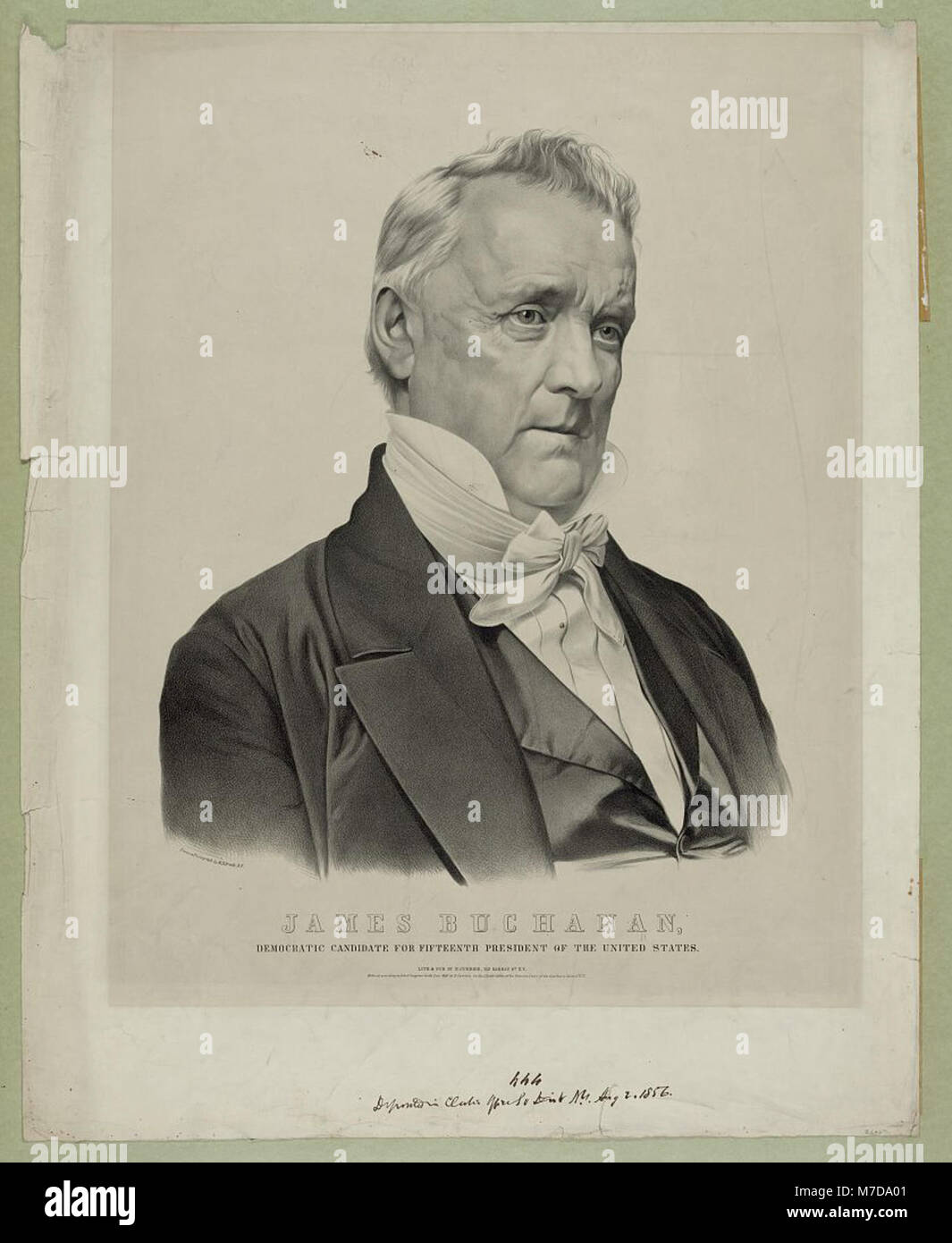 An image of James Buchanan, the 15th President of the United States ...