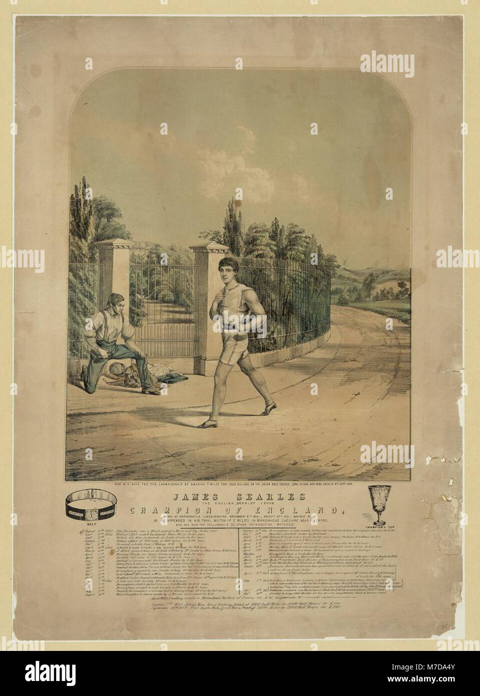 A portrait or photograph of James Searles, a figure possibly involved ...
