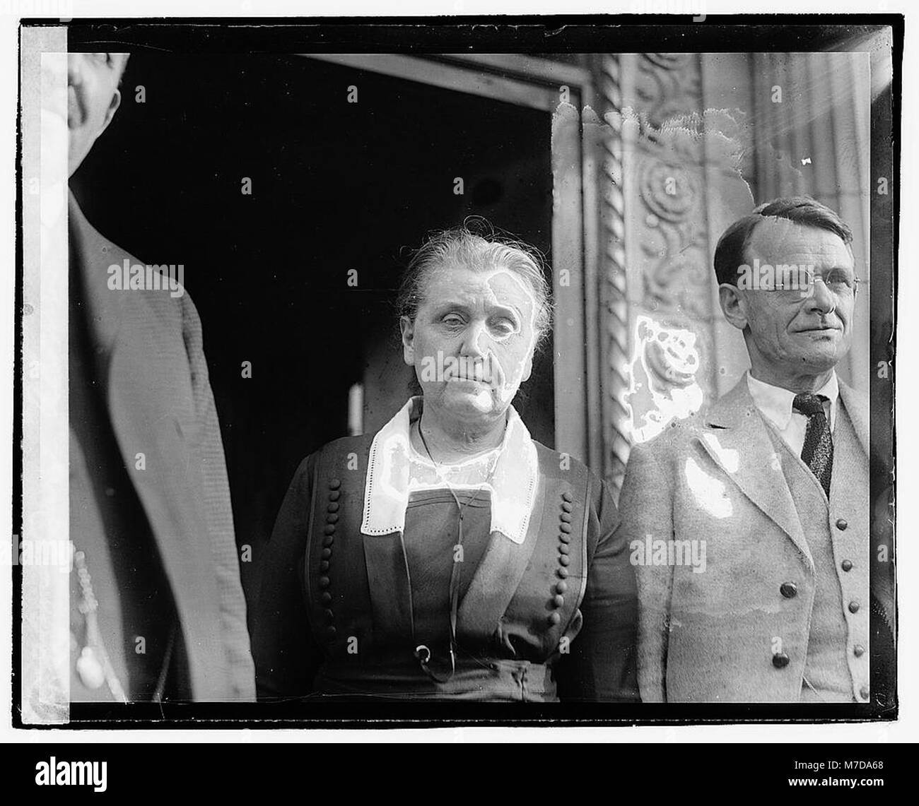 A portrait of Jane Addams, a leading figure in social reform and the ...