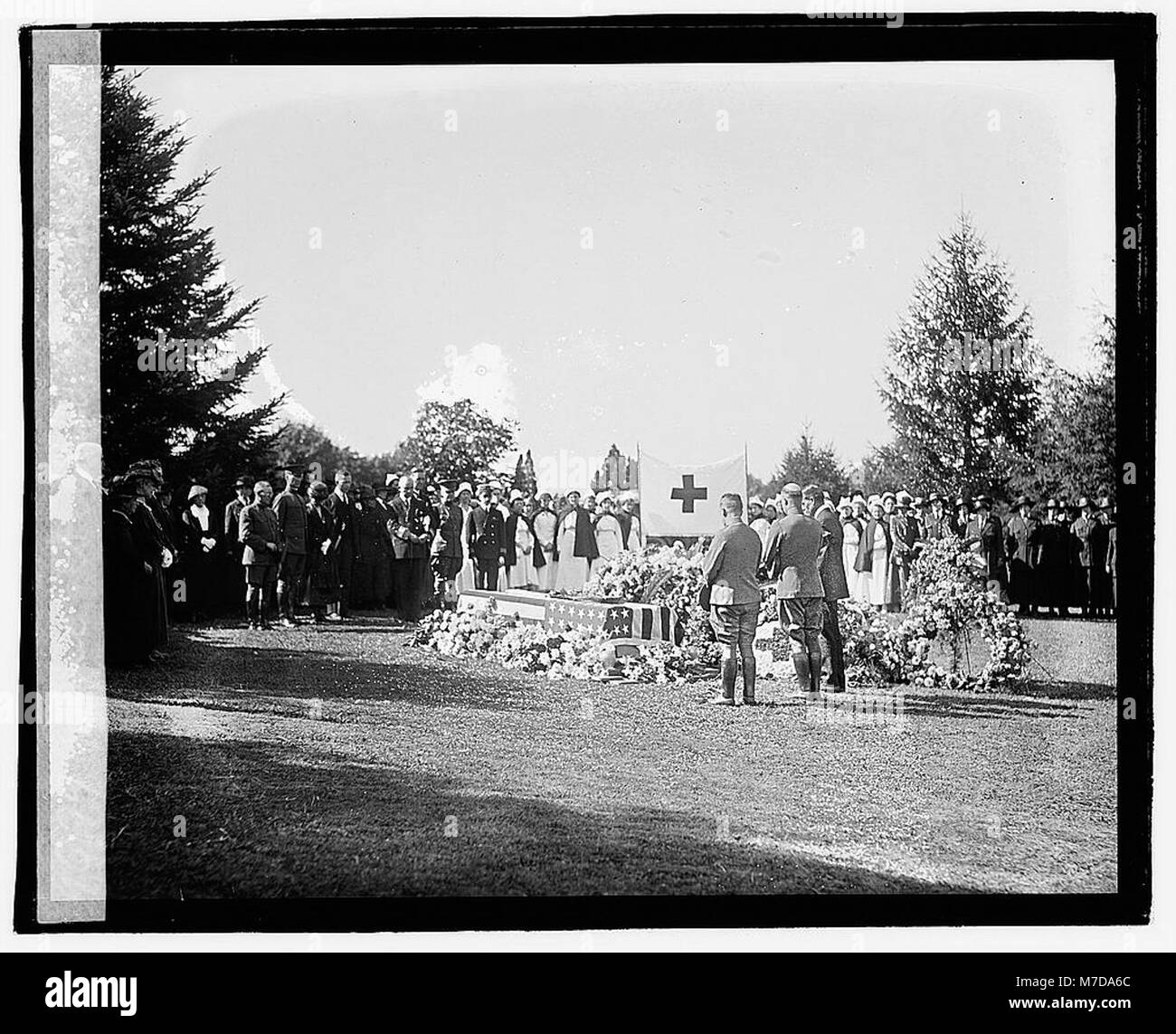 The funeral of Jane Delano, an influential nurse and founder of the ...