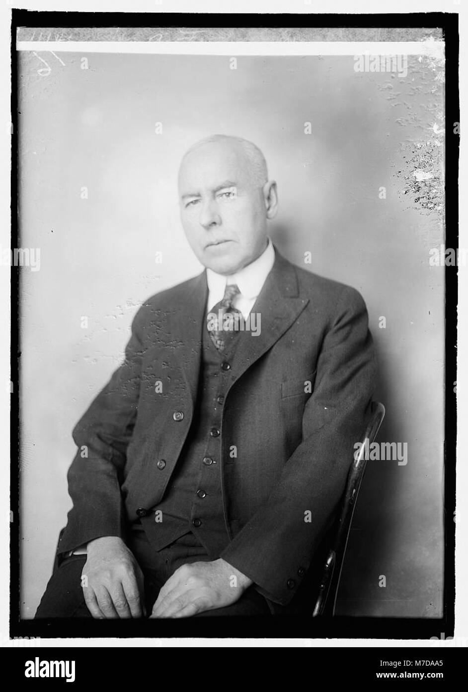 A portrait of Jas. A. Frear, an influential individual from Wisconsin ...