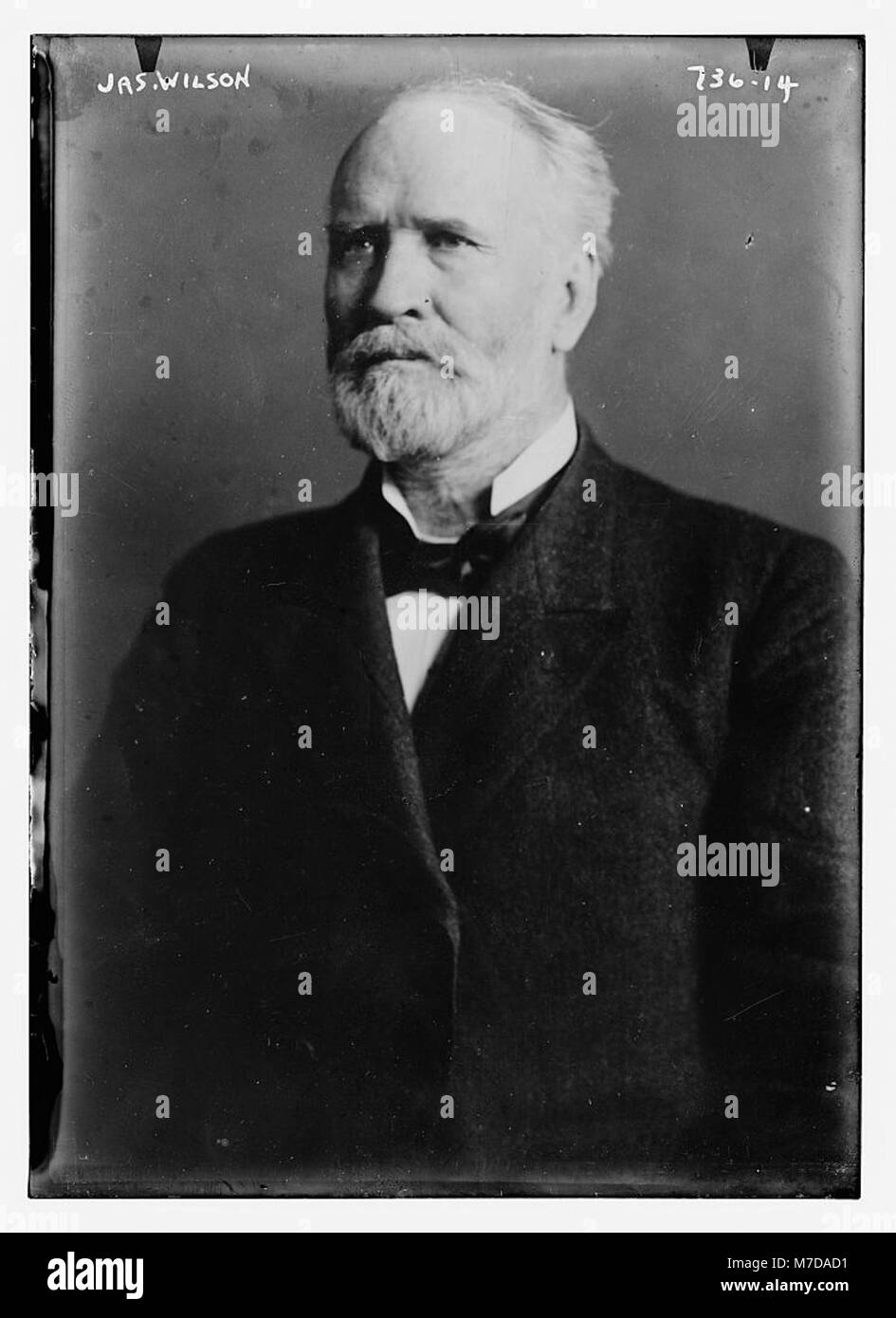 Jas. Wilson is captured in this historical photograph, potentially an ...