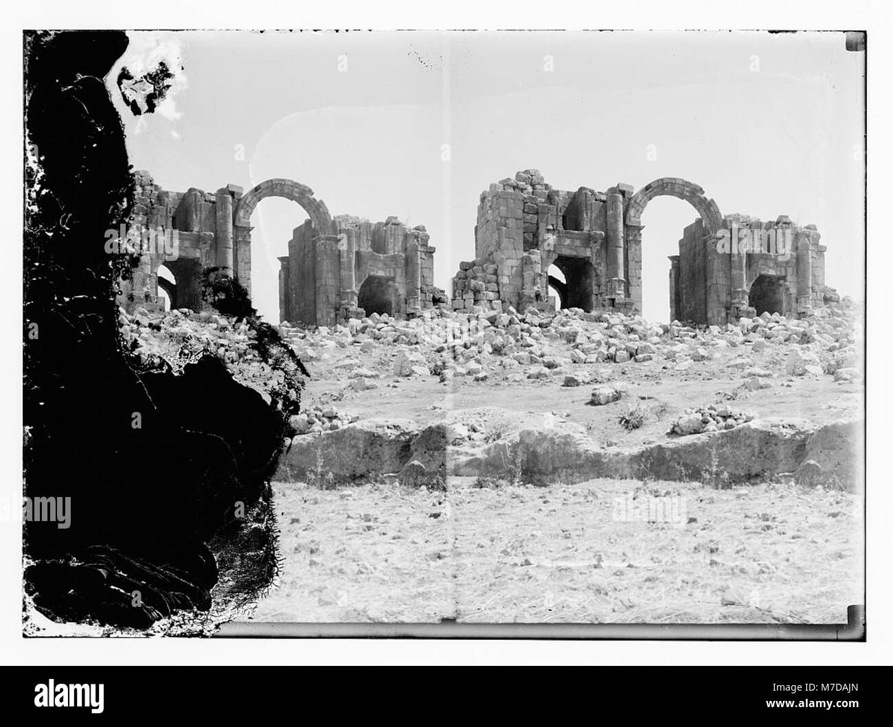 Jerash, located in Jordan, is a historical city known for its well ...