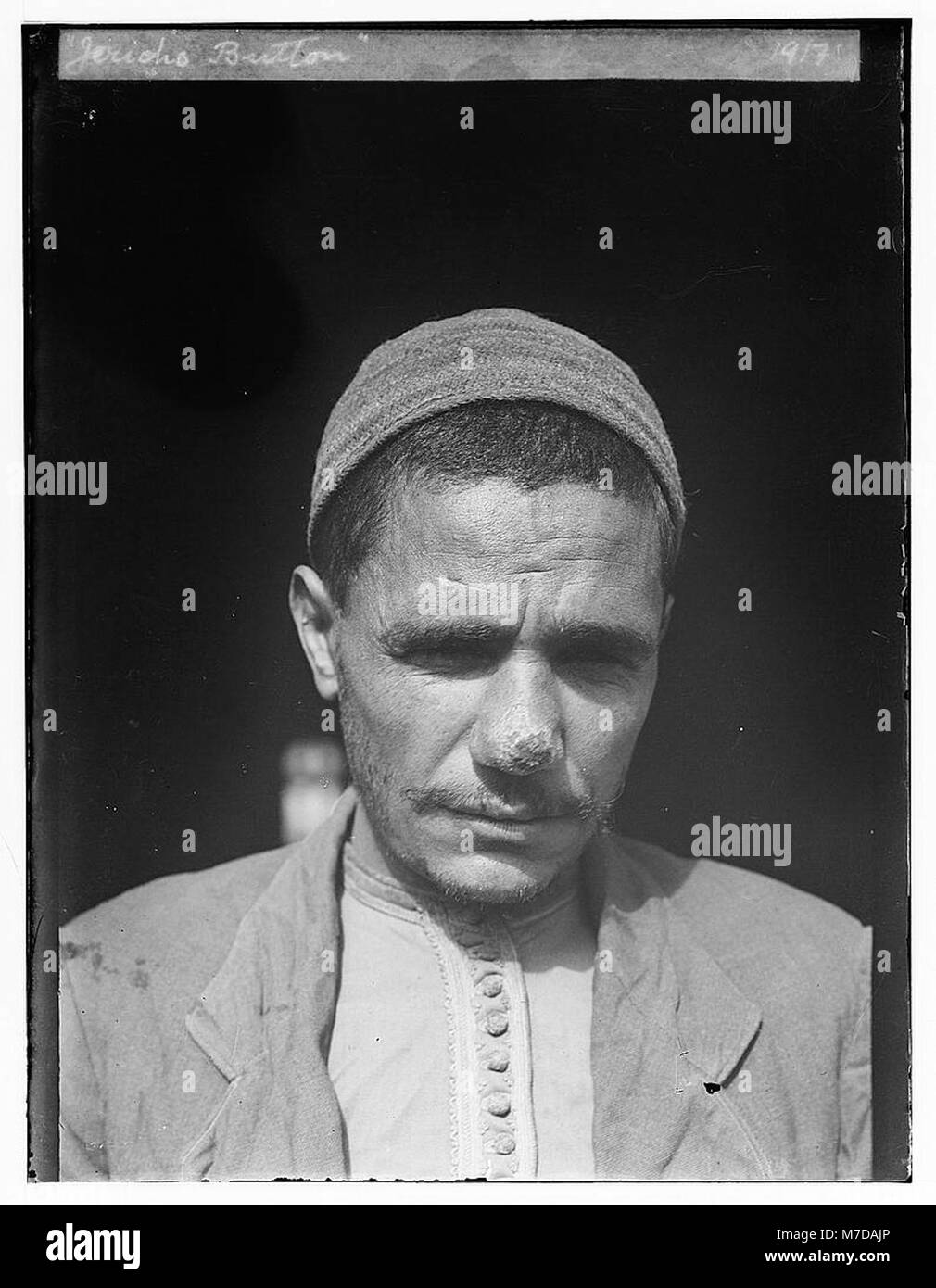 This artifact, a button from the ancient city of Jericho, reflects the ...