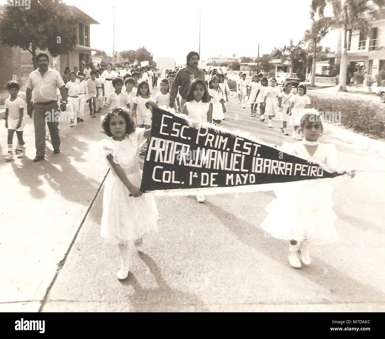 A photograph of children from Sinaloa, Mexico, advocating for peace ...