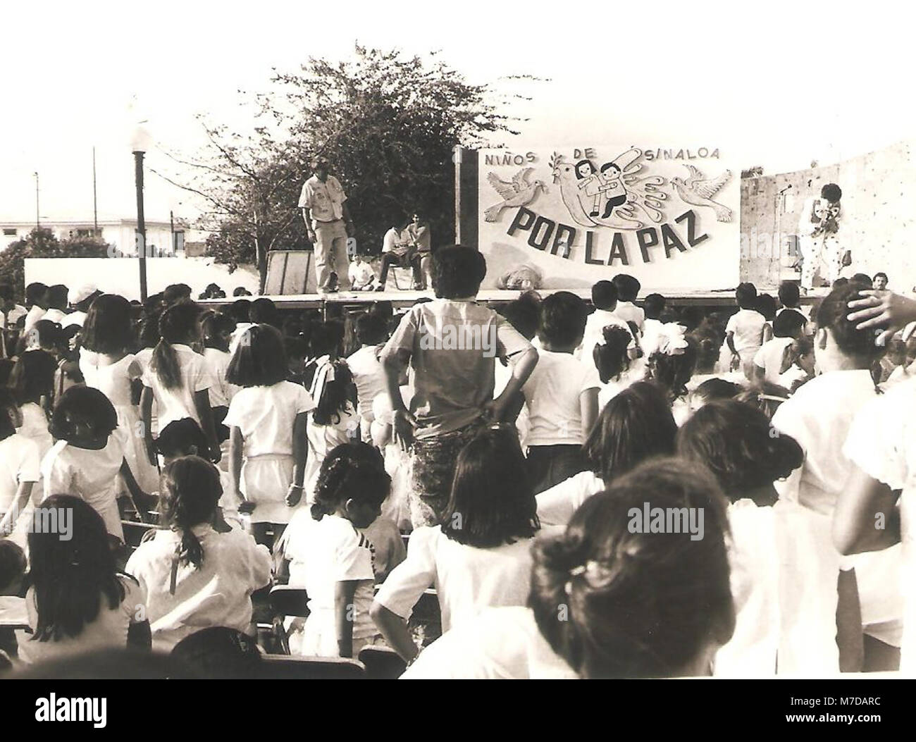 This image depicts a group of children from Sinaloa, Mexico, advocating ...