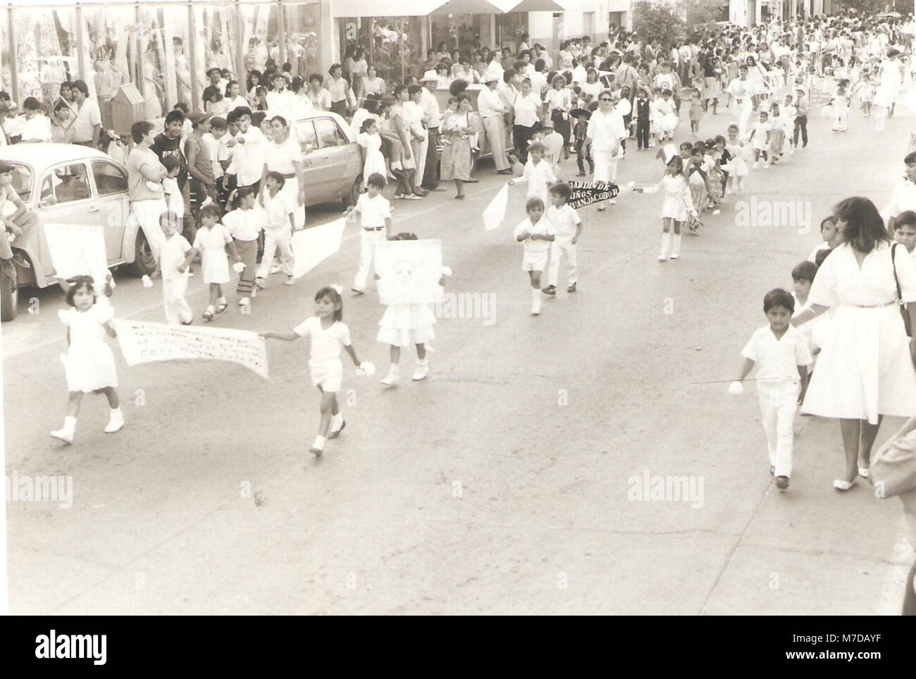 A photograph of children from Sinaloa, Mexico, participating in a peace ...