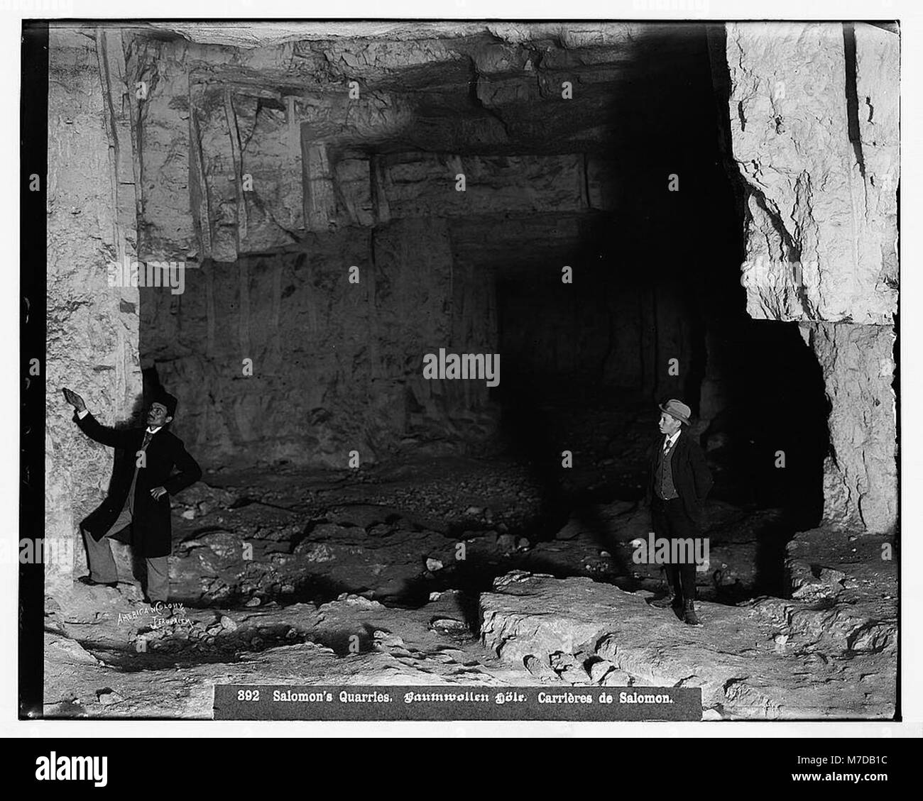 Solomon's Quarries in Jerusalem, also known as El-Kouds, were ...