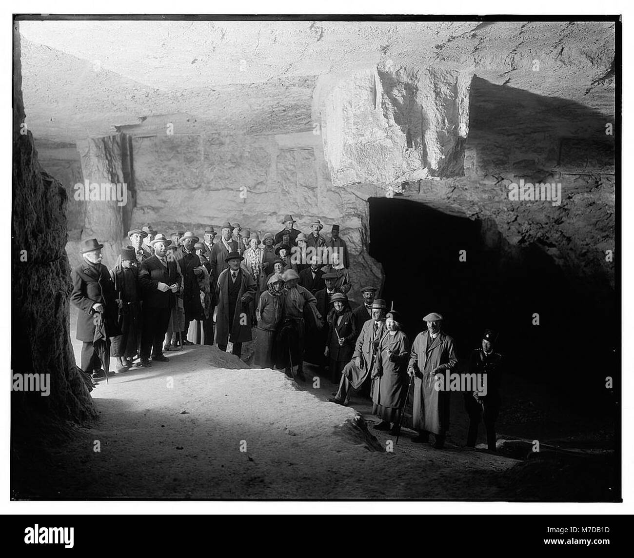 A photograph of Solomon's Quarries in Jerusalem, an ancient site ...