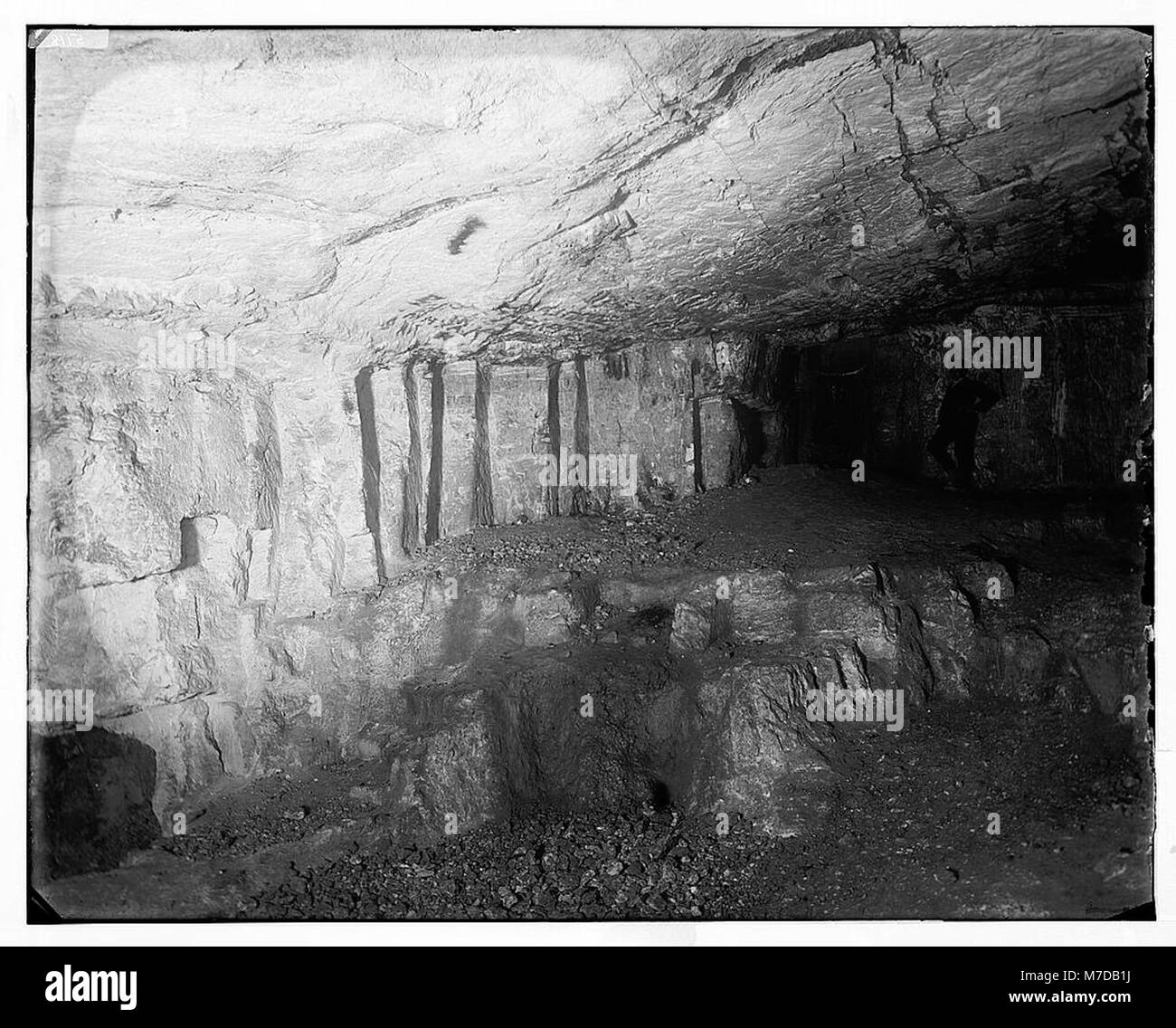 A photograph of Solomon's Quarries in Jerusalem, an ancient site ...