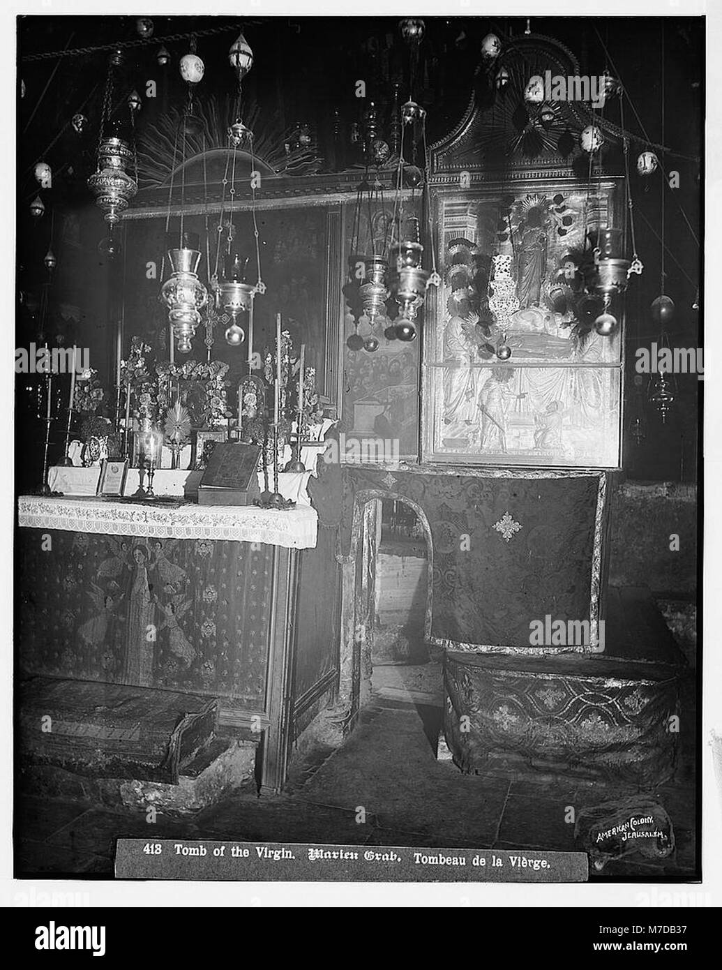 Significant pilgrimage destination Black and White Stock Photos ...