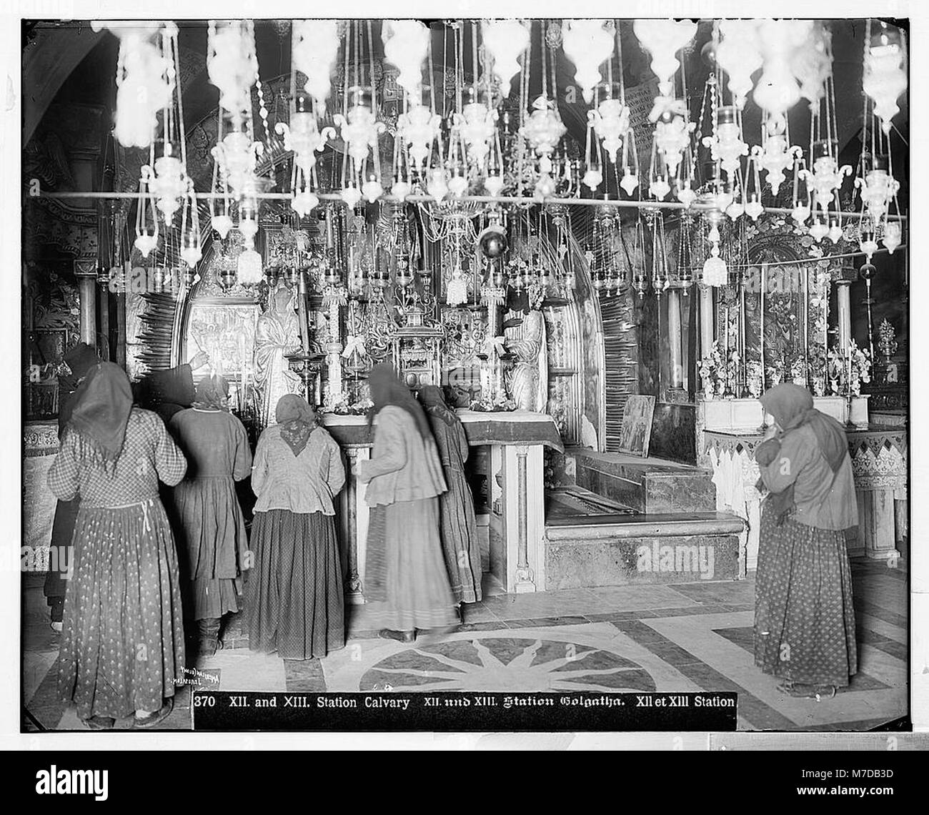 The Twelfth and Thirteenth Stations of the Cross in Jerusalem ...