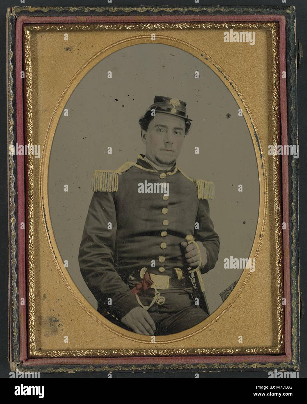 Jesse Sharpe Barnes, later captain of Co. F, 4th North Carolina ...