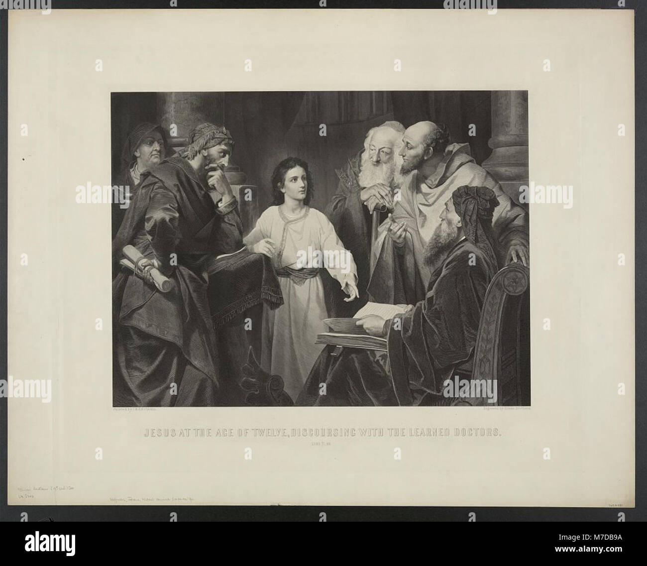 Jesus twelve years old luke 2 hi-res stock photography and images - Alamy