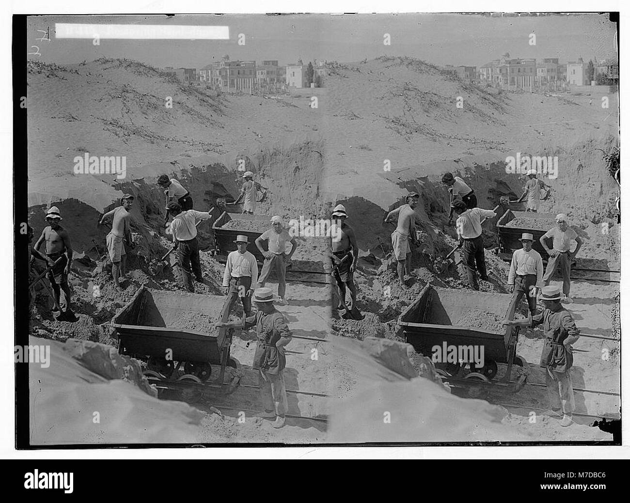 Sand removal Black and White Stock Photos & Images - Alamy
