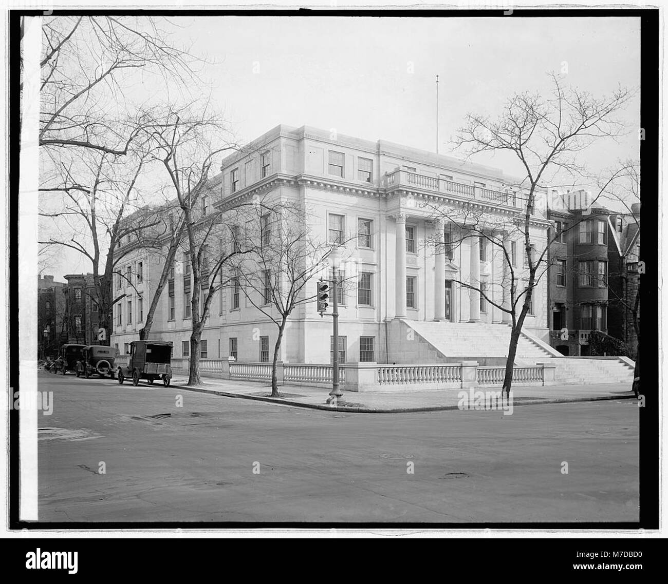 This photograph showcases a Jewish Community Center, highlighting its ...