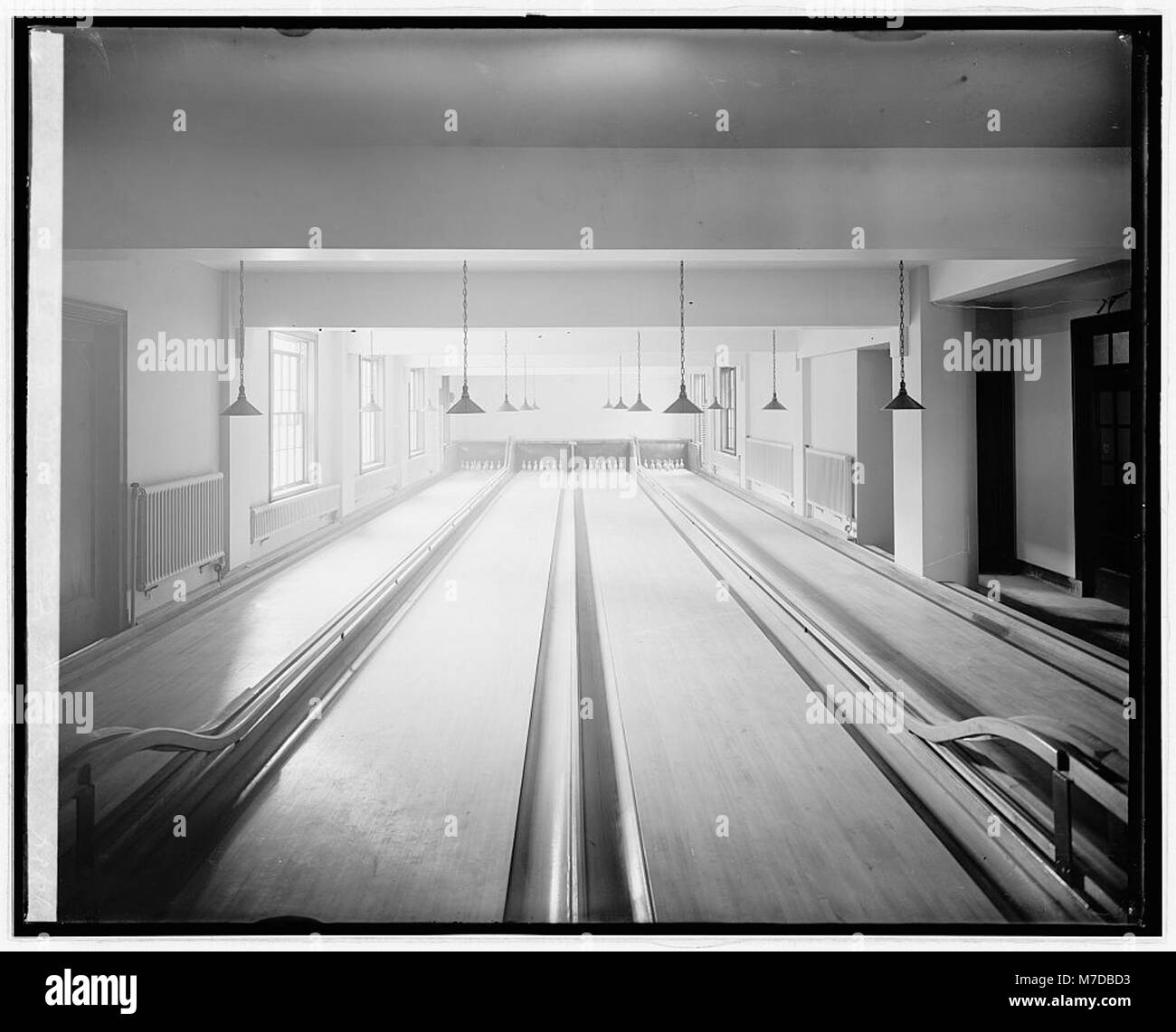 This photograph captures the Jewish Community Center, an important ...