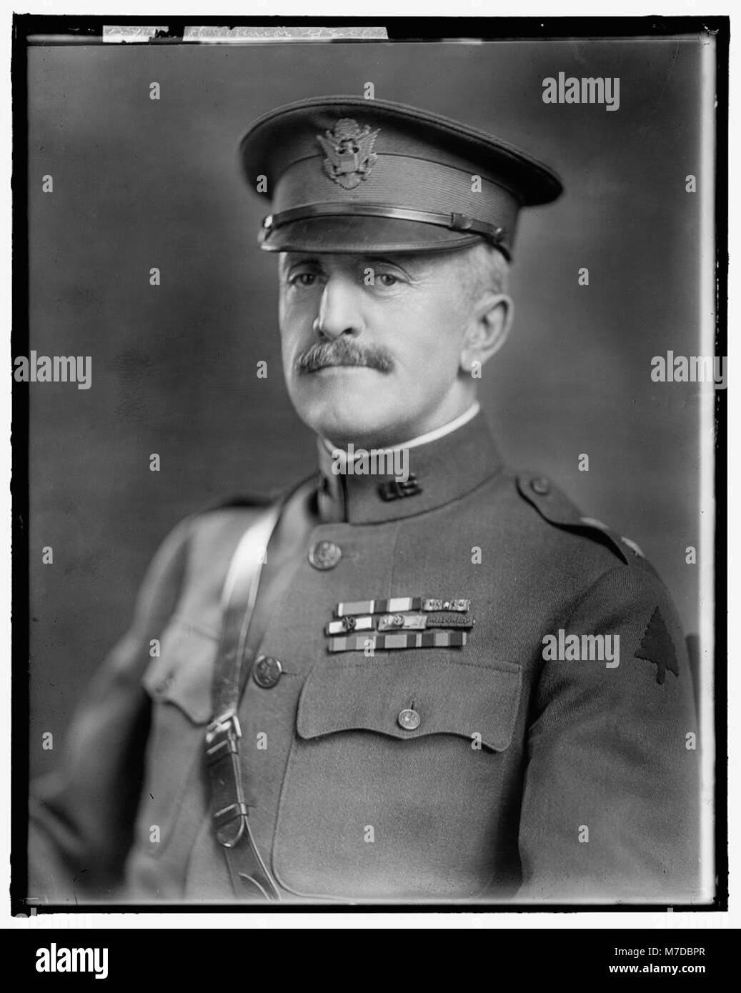 A portrait of General W. Johnson, a prominent figure in military ...