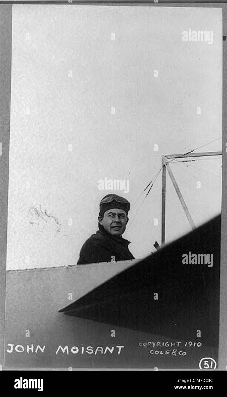 John Moisant was a pioneering aviator who made significant ...