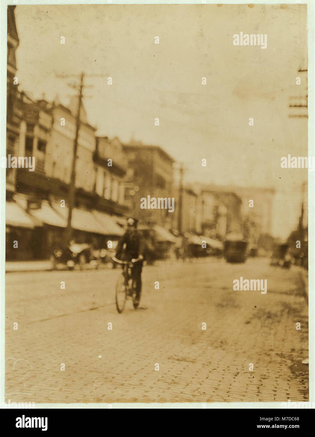 A 15-year-old messenger named John Towers, working for the Postal ...