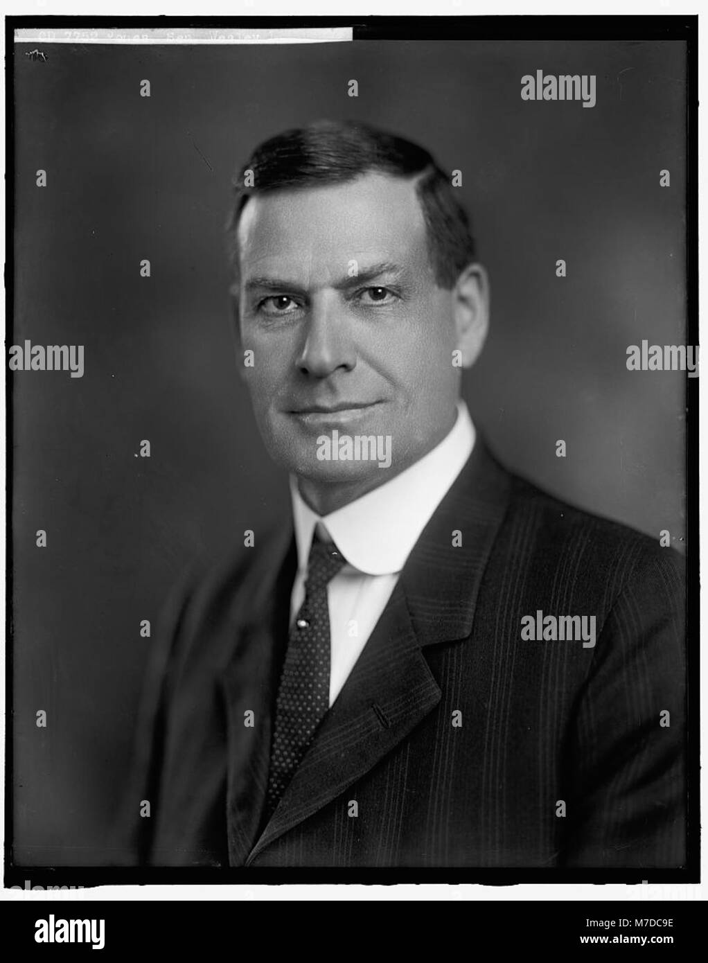 A photograph of Senator Wesley L. Jones, a U.S. politician who served ...