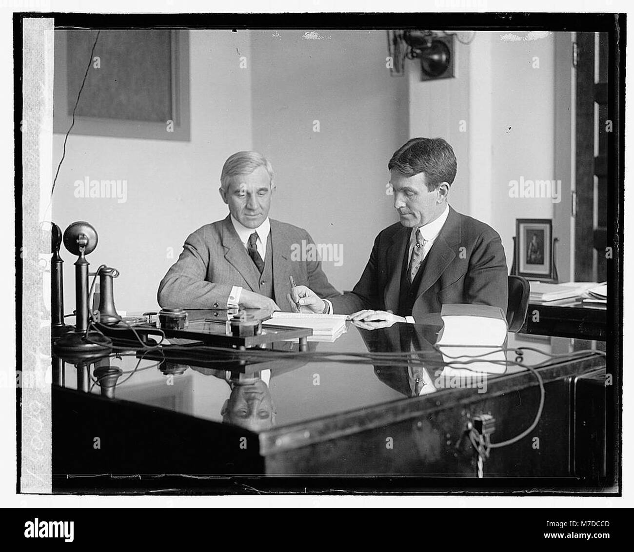 A photograph of Jos. W. Powell, dated February 15, 1922, documenting ...