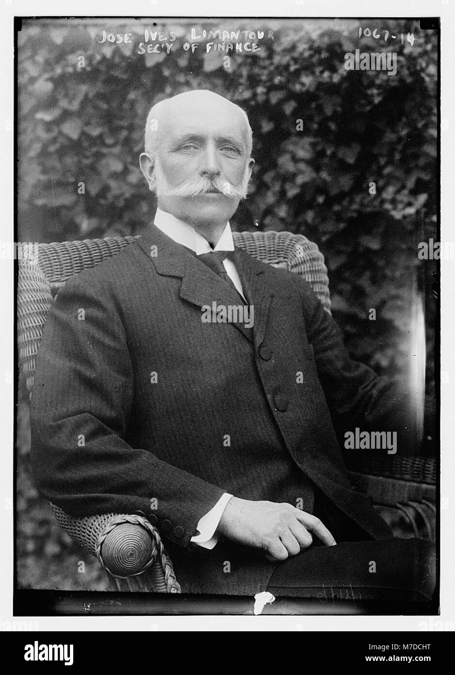 A portrait of Jose Ives Limantour, the Mexican Secretary of Finance ...