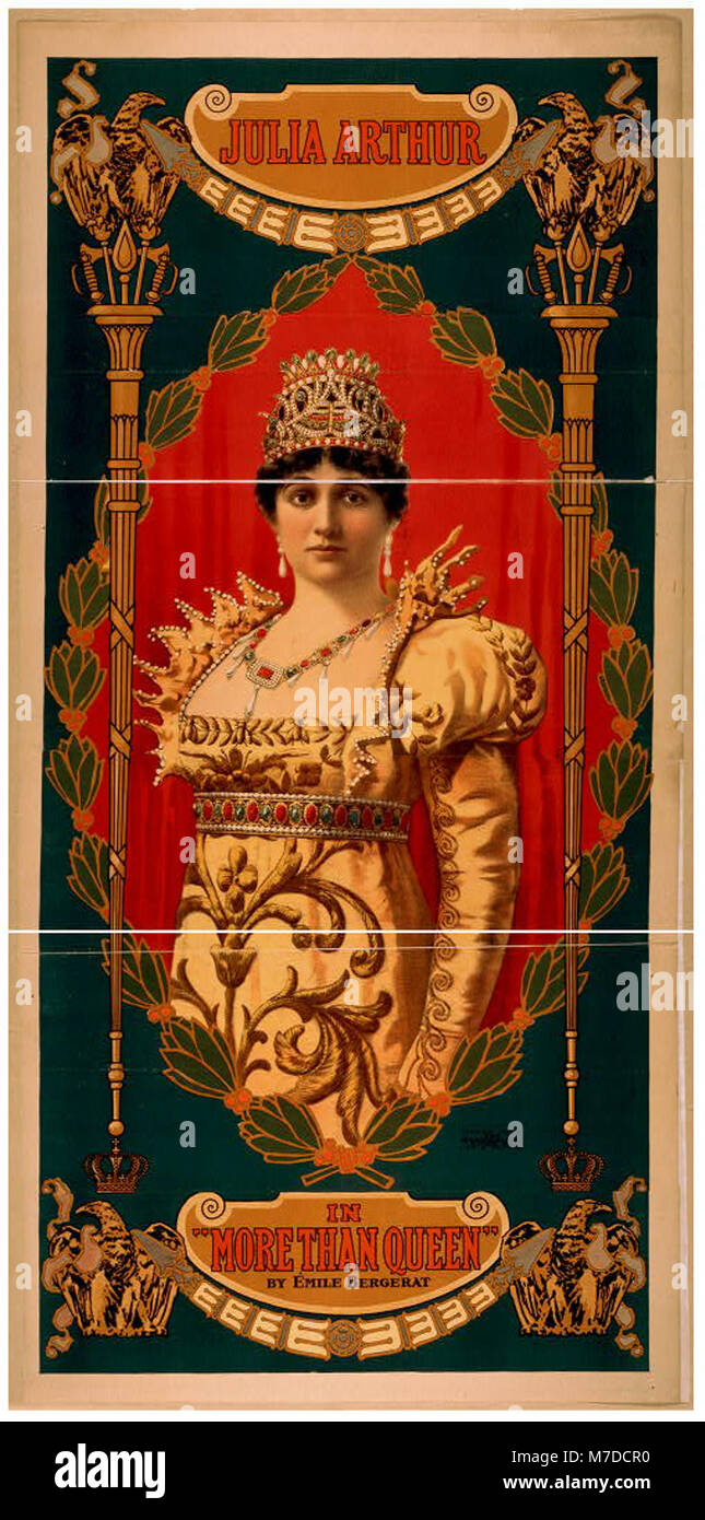 This image features actress Julia Arthur in a scene from the play 'More ...