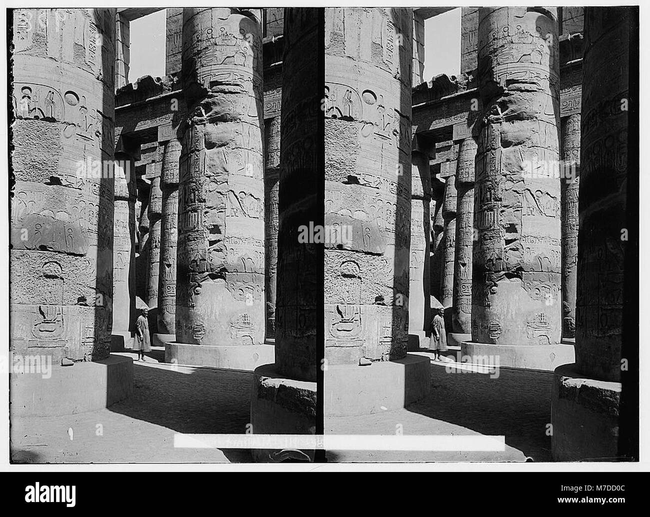 A photo of the Great Hypostyle Hall at Karnak, Egypt, known for its ...