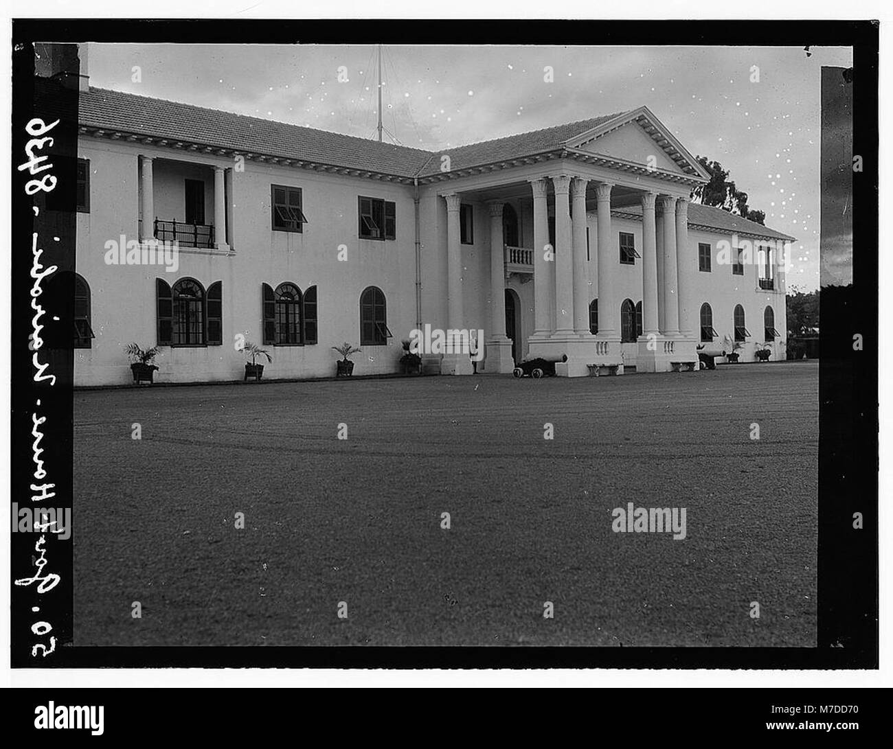 The Government House in Nairobi, Kenya Colony, serves as the ...