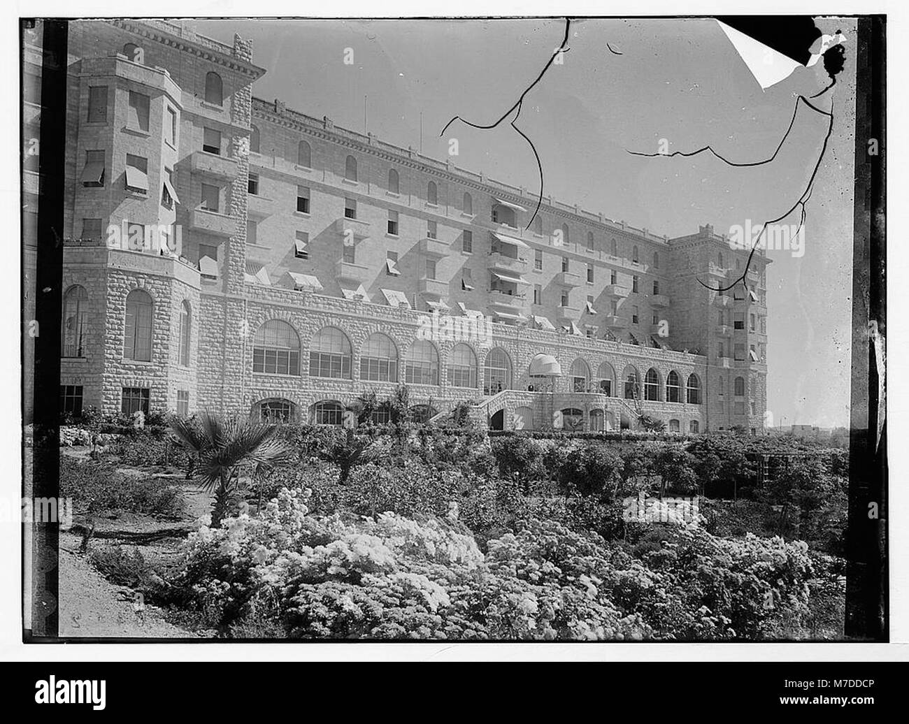 The King David Hotel, an iconic hotel in Jerusalem, Israel. Known for ...