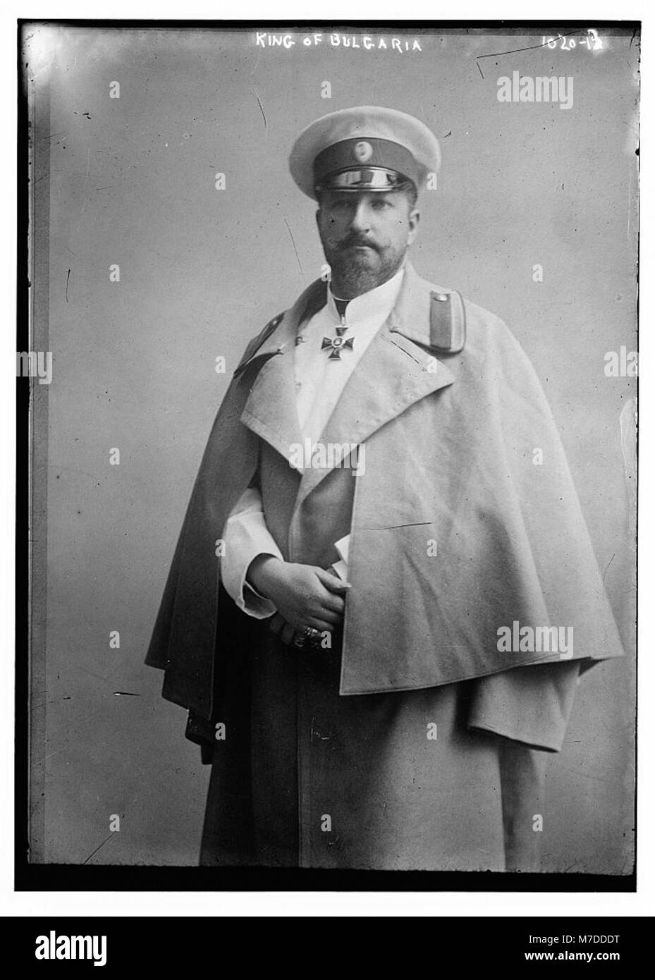This image portrays the King of Bulgaria, a significant figure in ...