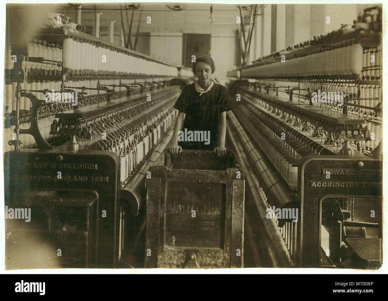 Rosawna, a 14-year-old girl, worked as a doffer on jack speeders in a ...