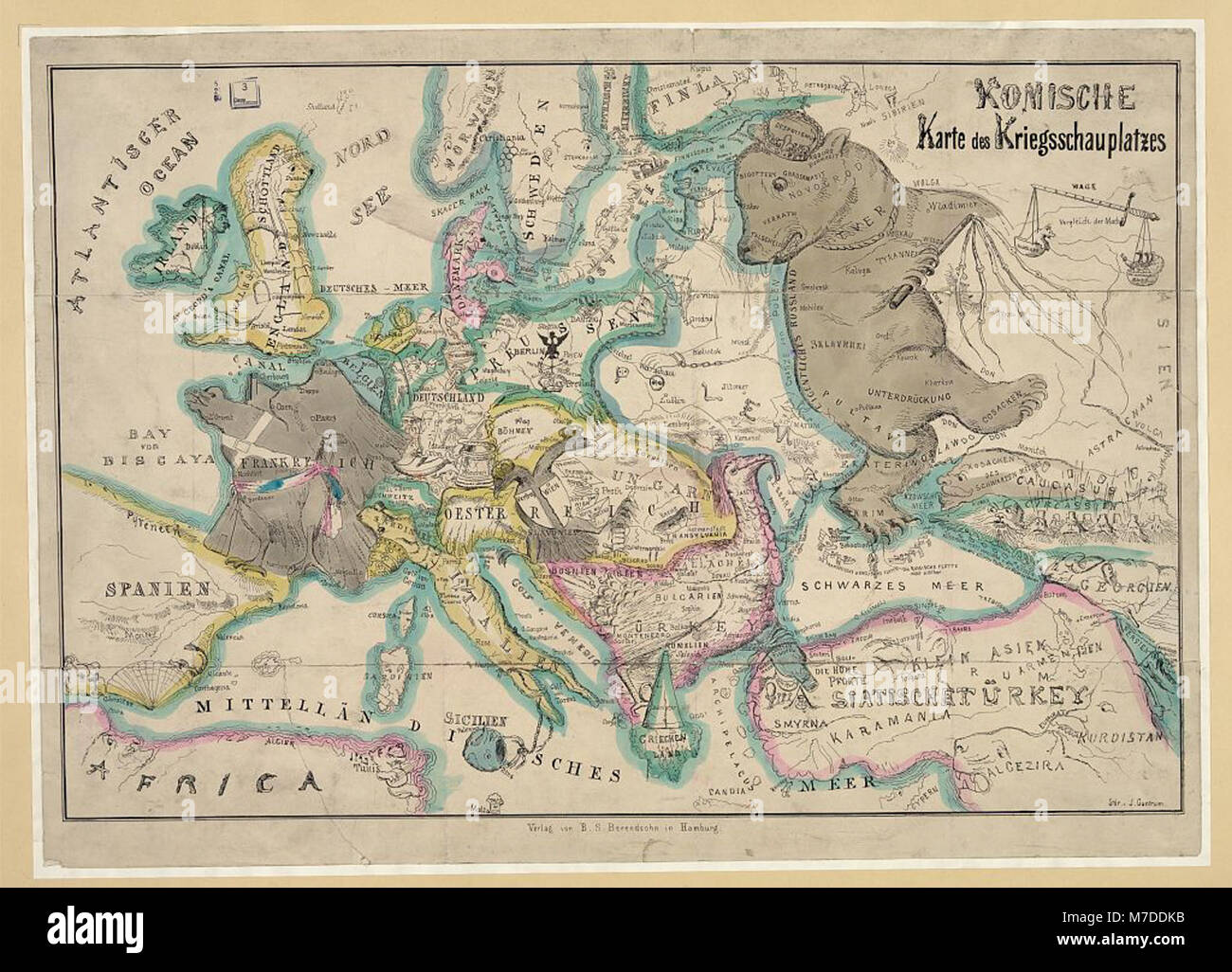 World war propaganda map hi-res stock photography and images - Alamy