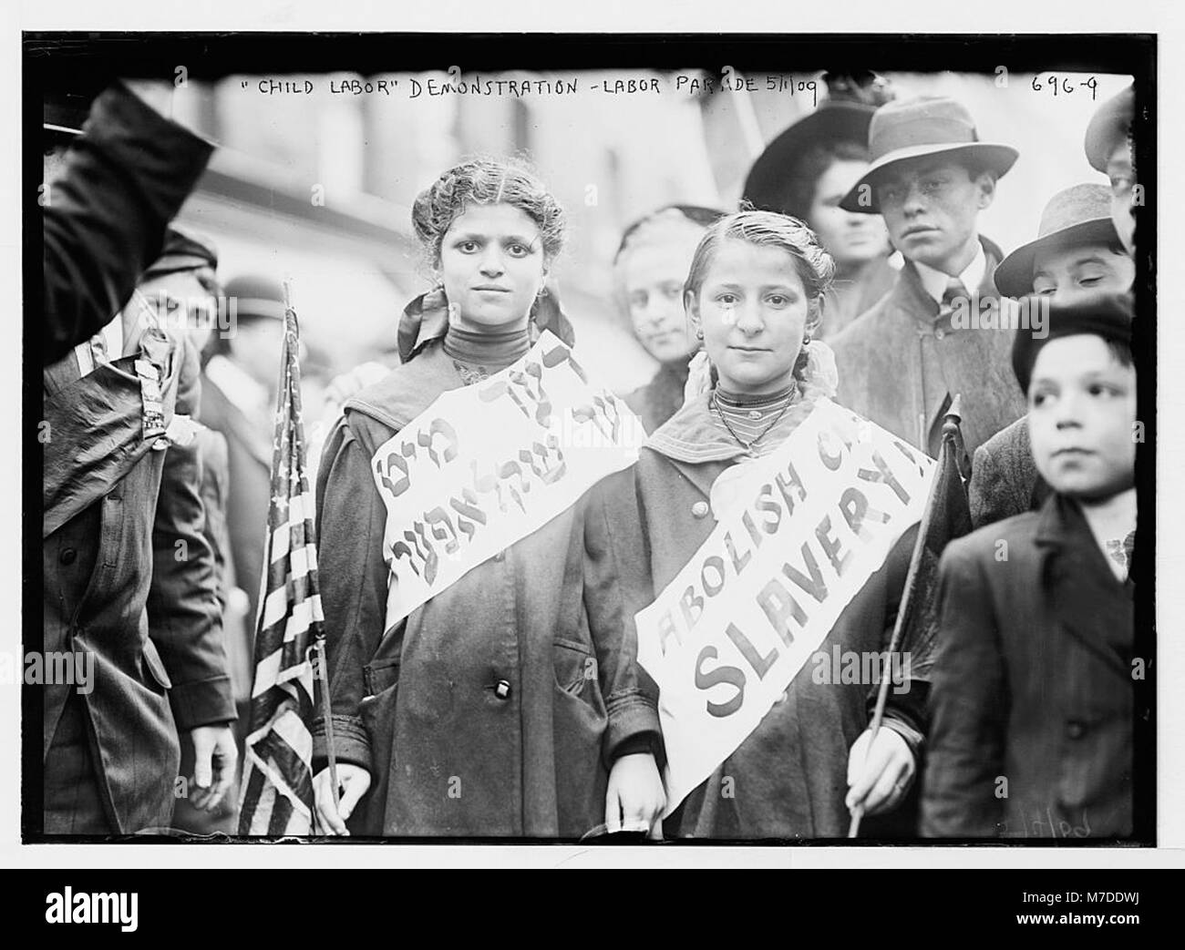 The Labor Day Parade in New York features a demonstration with children ...