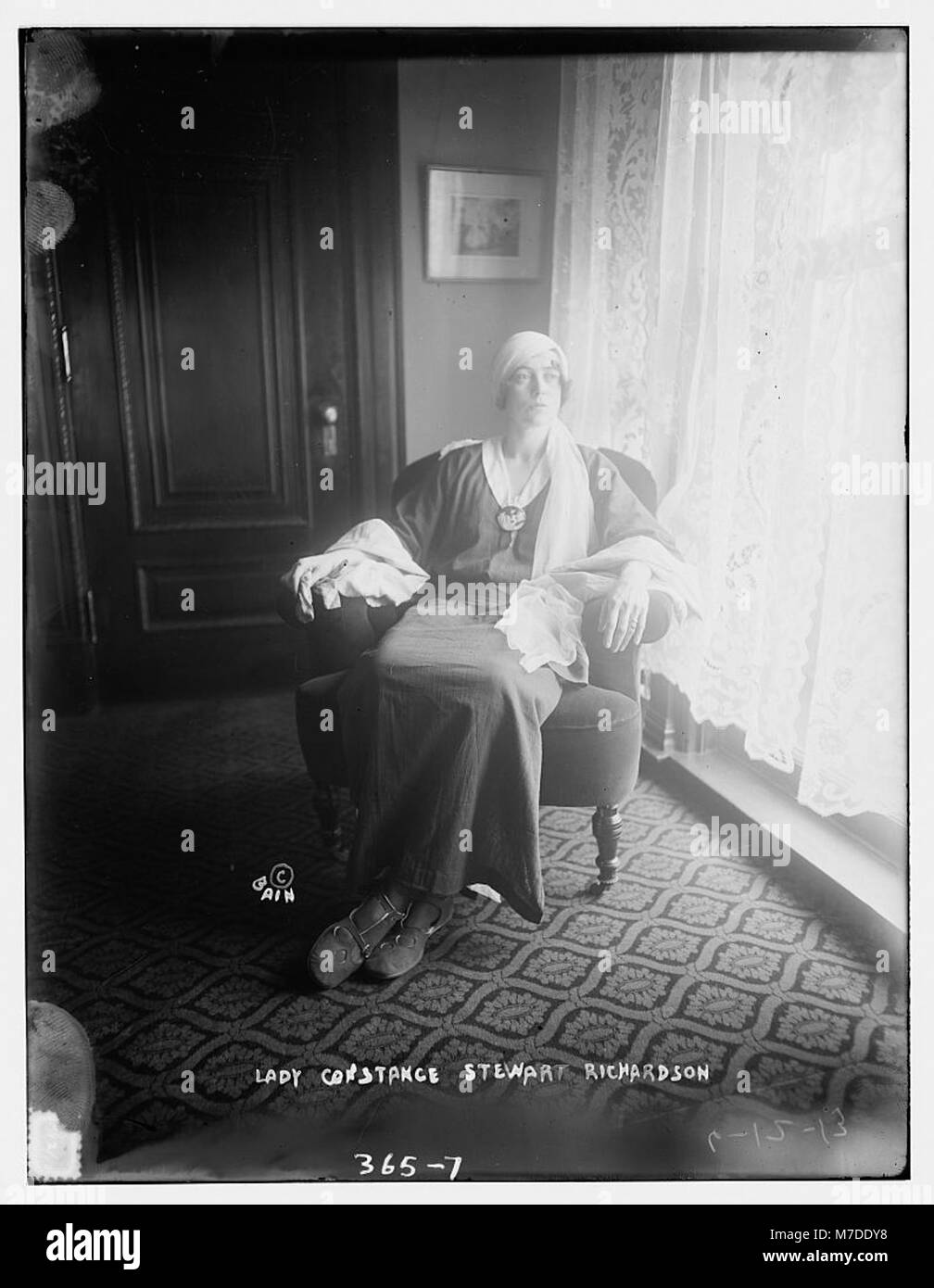 Lady Constance Stewart Richardson, a prominent figure in early 20th ...