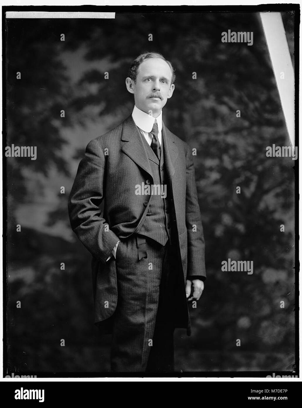A formal portrait of Honorable Charles B. Law, a distinguished judge ...