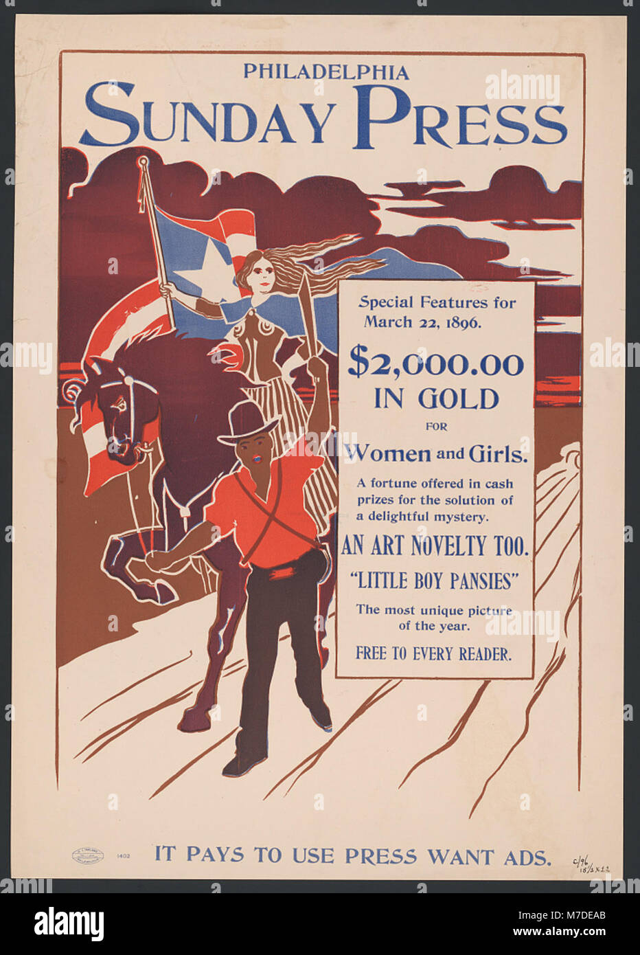 A special feature from March 22nd, 1896, highlighting significant ...