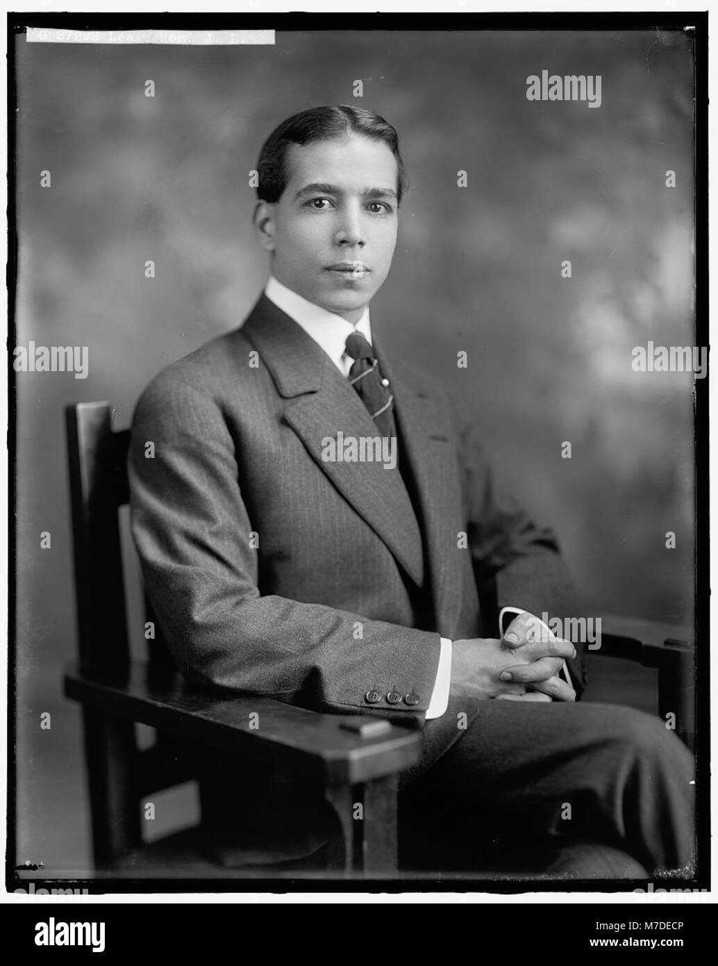A portrait of Honorable J.L. Leal, a notable political figure ...