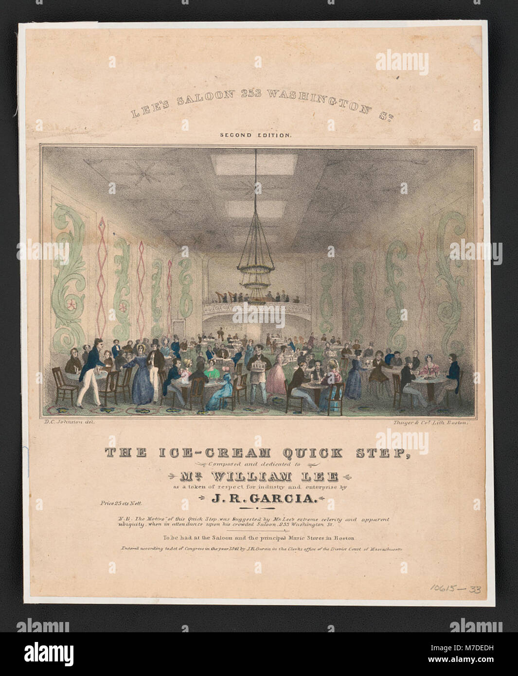 Photograph of Lee's Saloon located at 253 Washington St., a notable ...