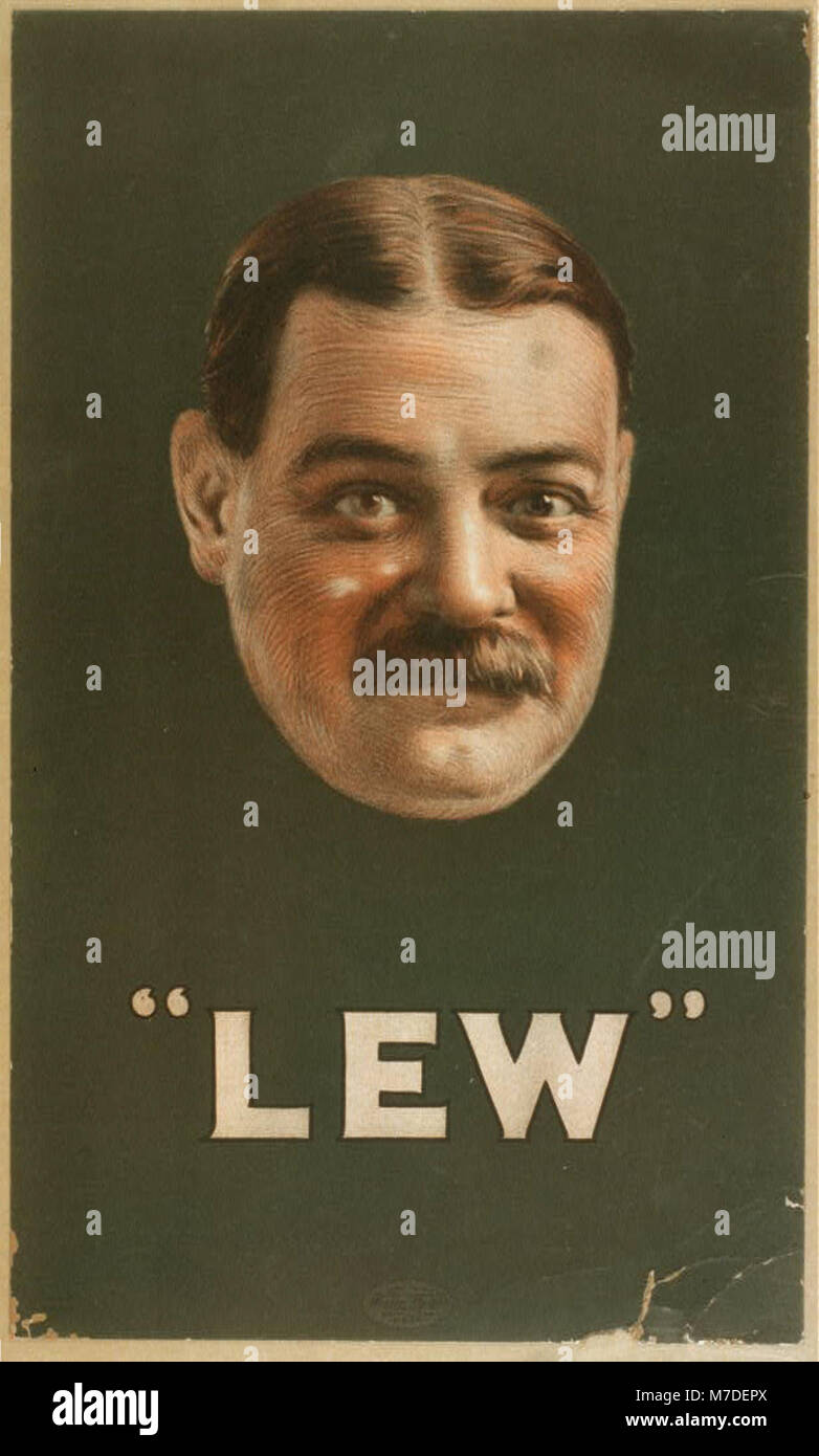 A portrait of Lew, capturing his likeness and contribution to his field ...