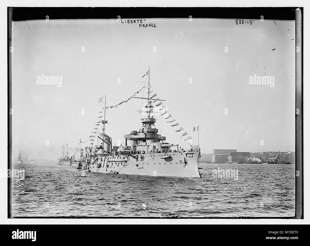 The French vessel Liberte, a significant ship during its time, captured ...