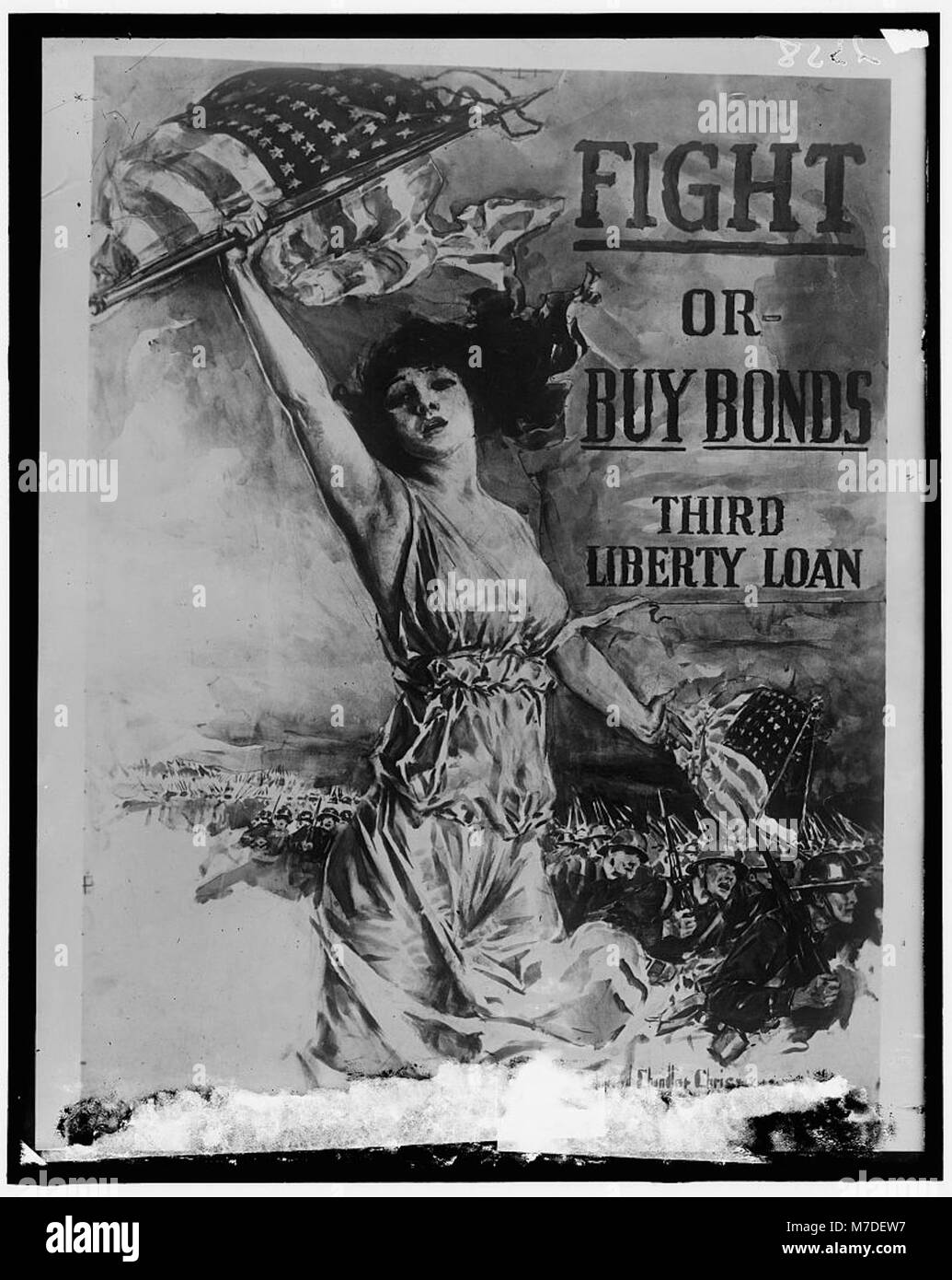 Liberty Bond Poster LOC hec.13891 Stock Photo - Alamy