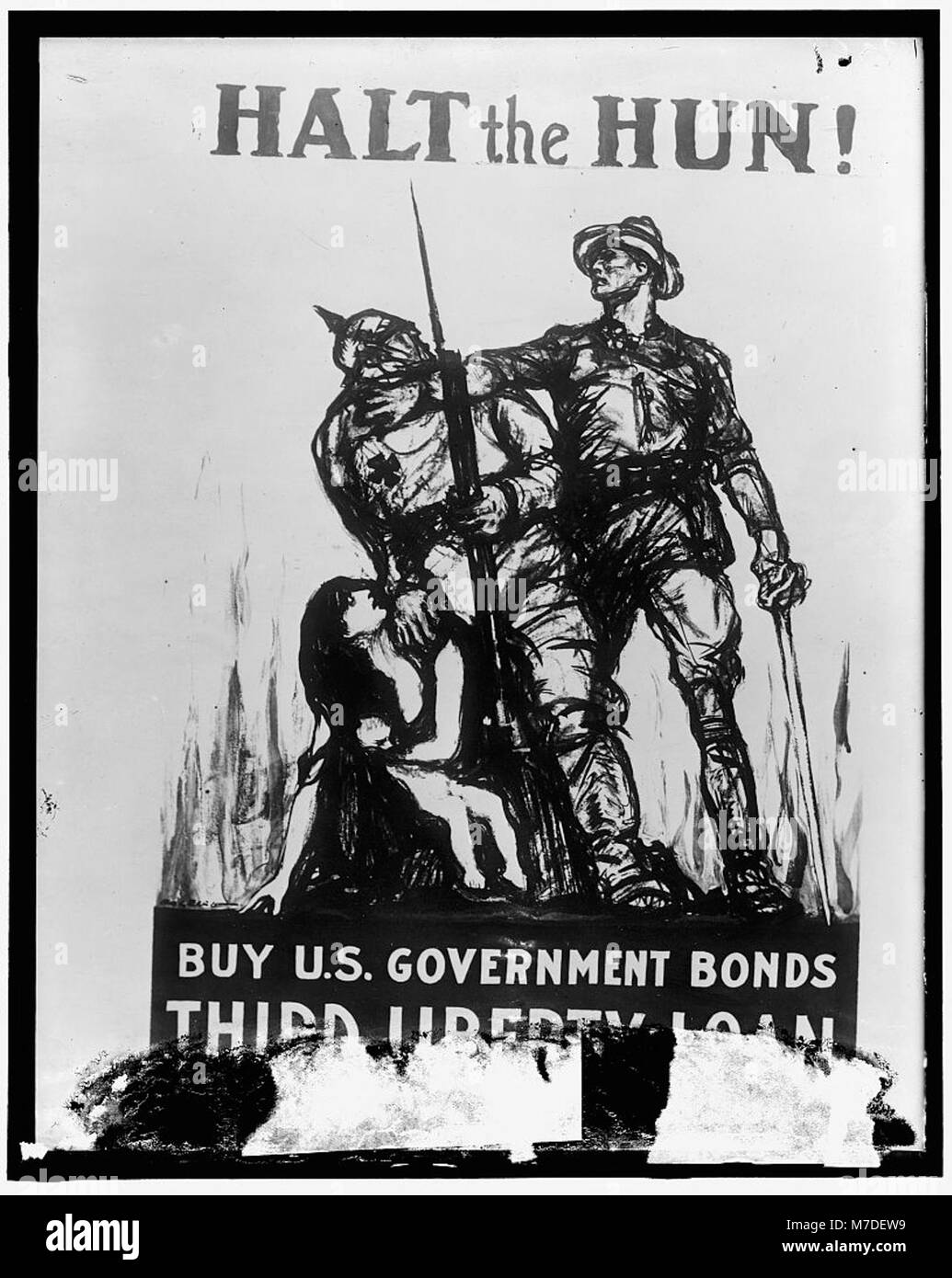 Liberty Bond Poster LOC hec.13893 Stock Photo - Alamy