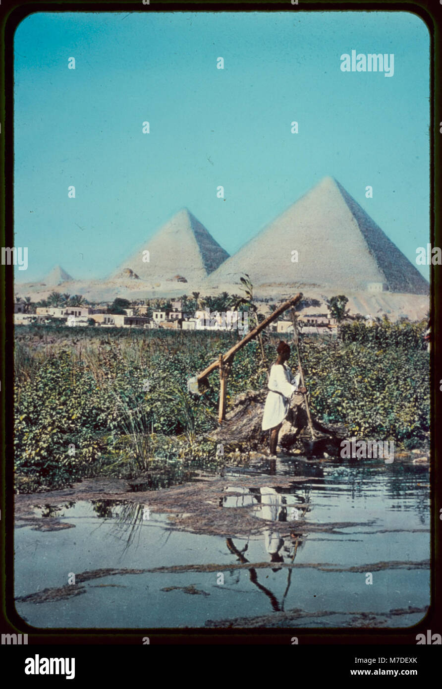 Photograph shows pyramids egypt hi-res stock photography and images - Alamy