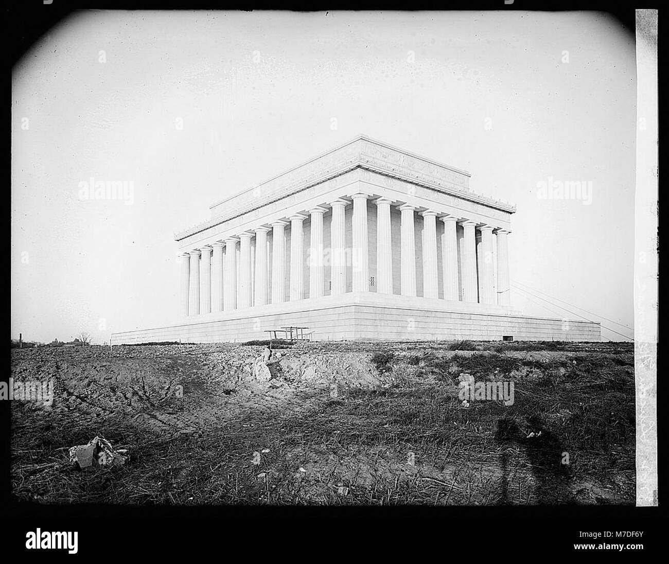 This photograph features the Lincoln Memorial in Washington, D.C., an ...