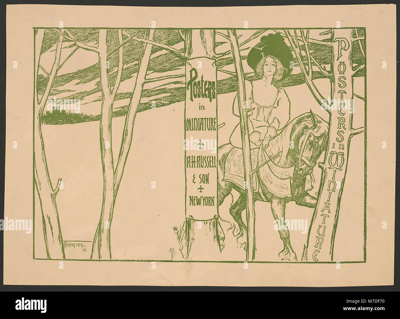 This collection of miniature posters showcases a variety of design ...