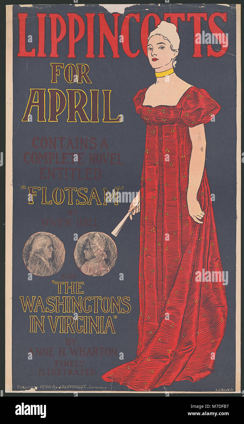 The April issue of Lippincott's Magazine features the complete novel ...